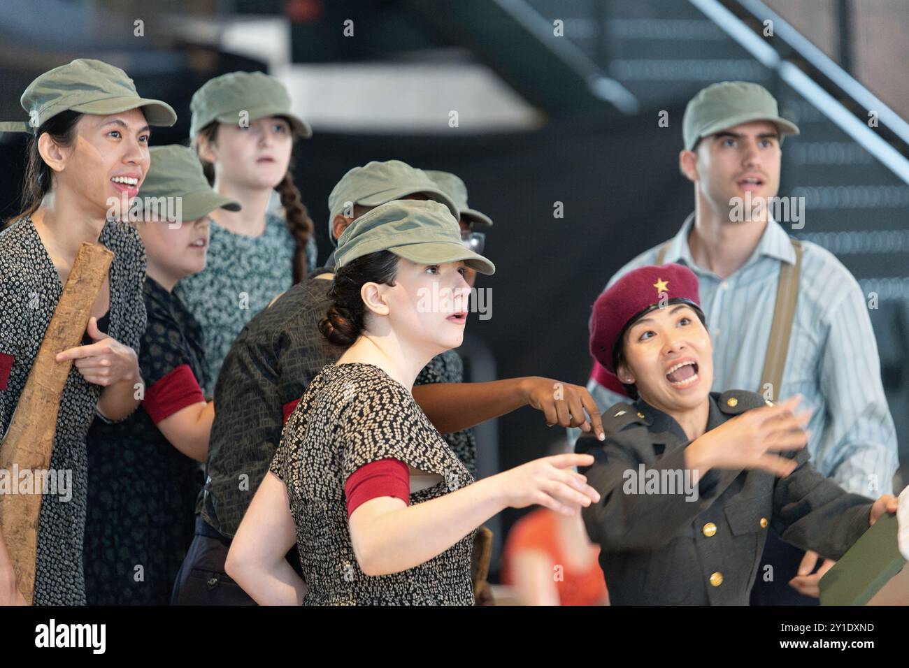 London, UK. 6 September, 2024. 'From Here On', a short play depicting ...
