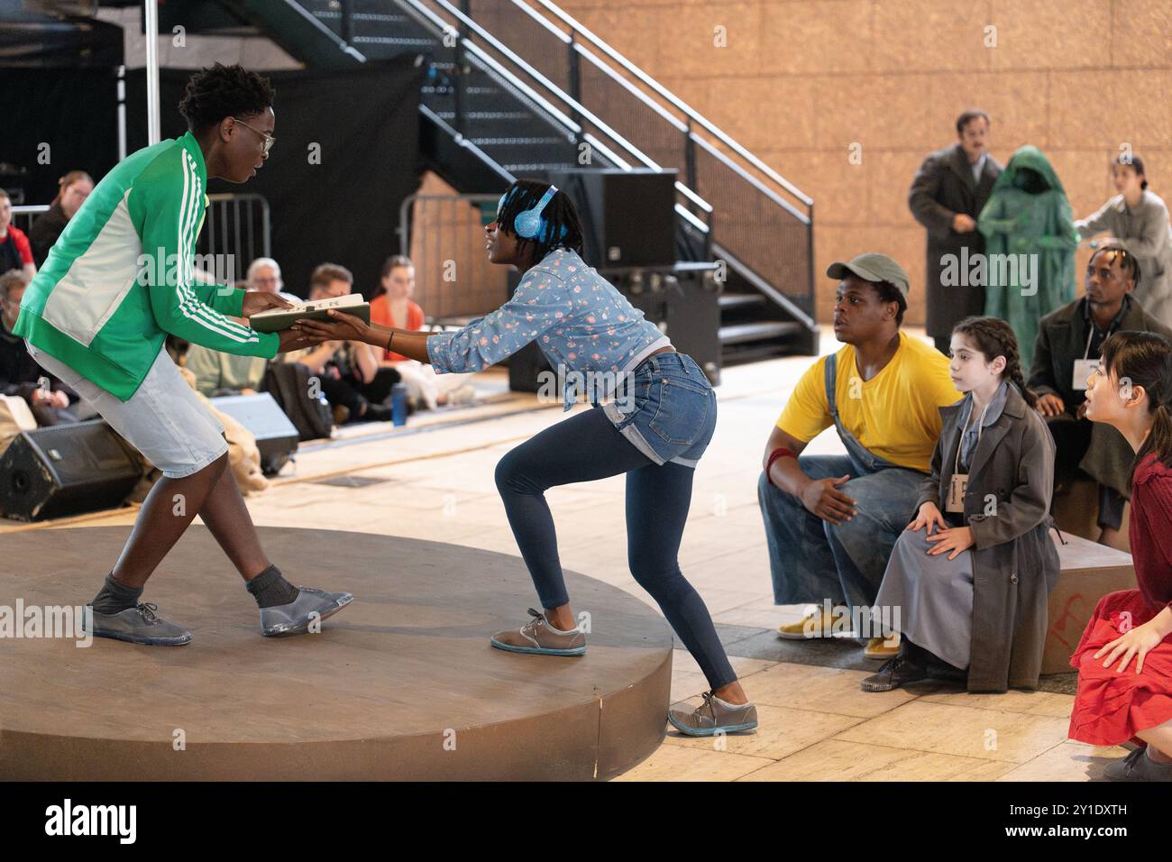 London, UK. 6 September, 2024. 'From Here On', a short play depicting ...