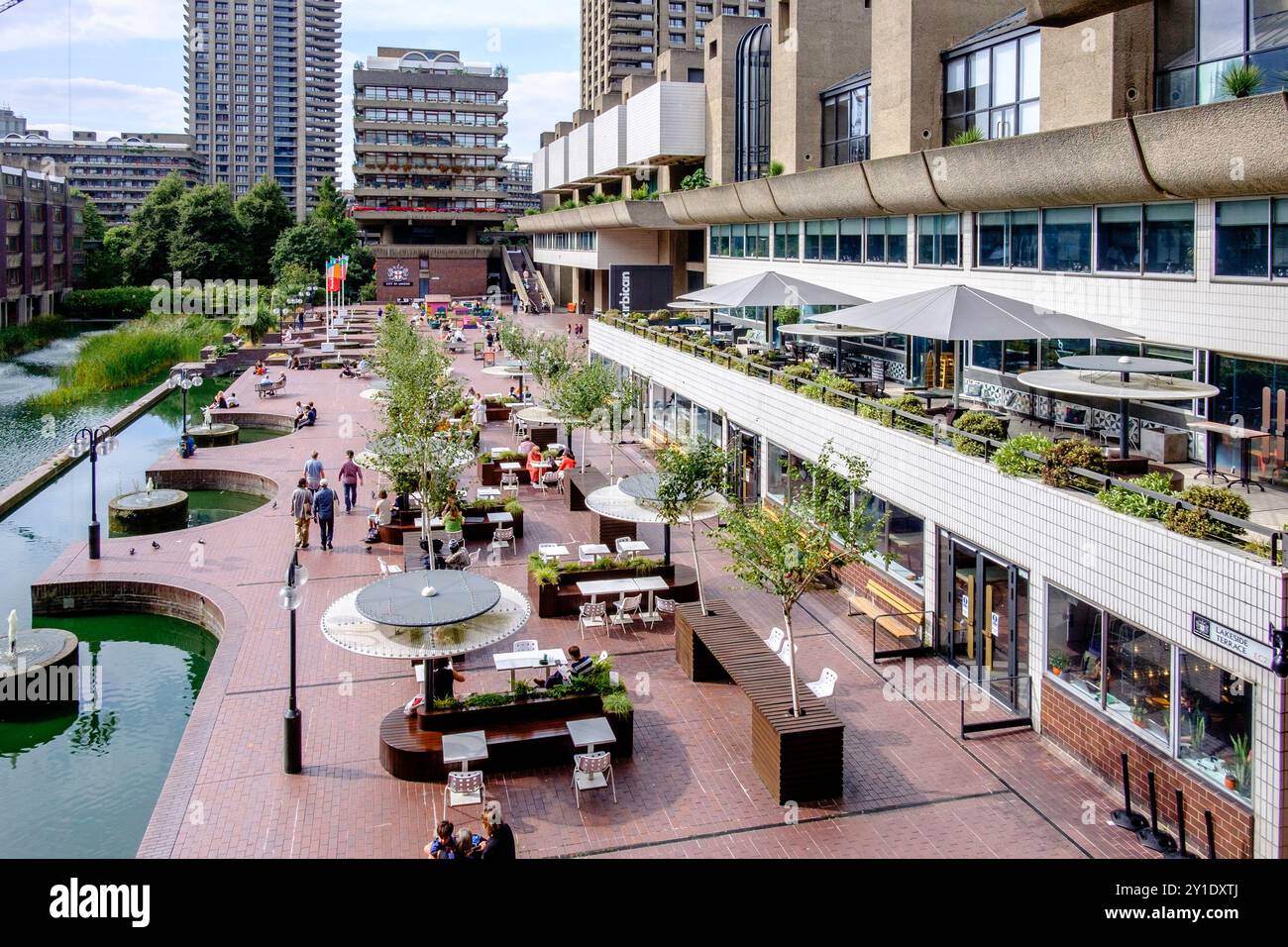 The Barbican Centre, Lakeside Terrace, London EC2. UK Stock Photo - Alamy