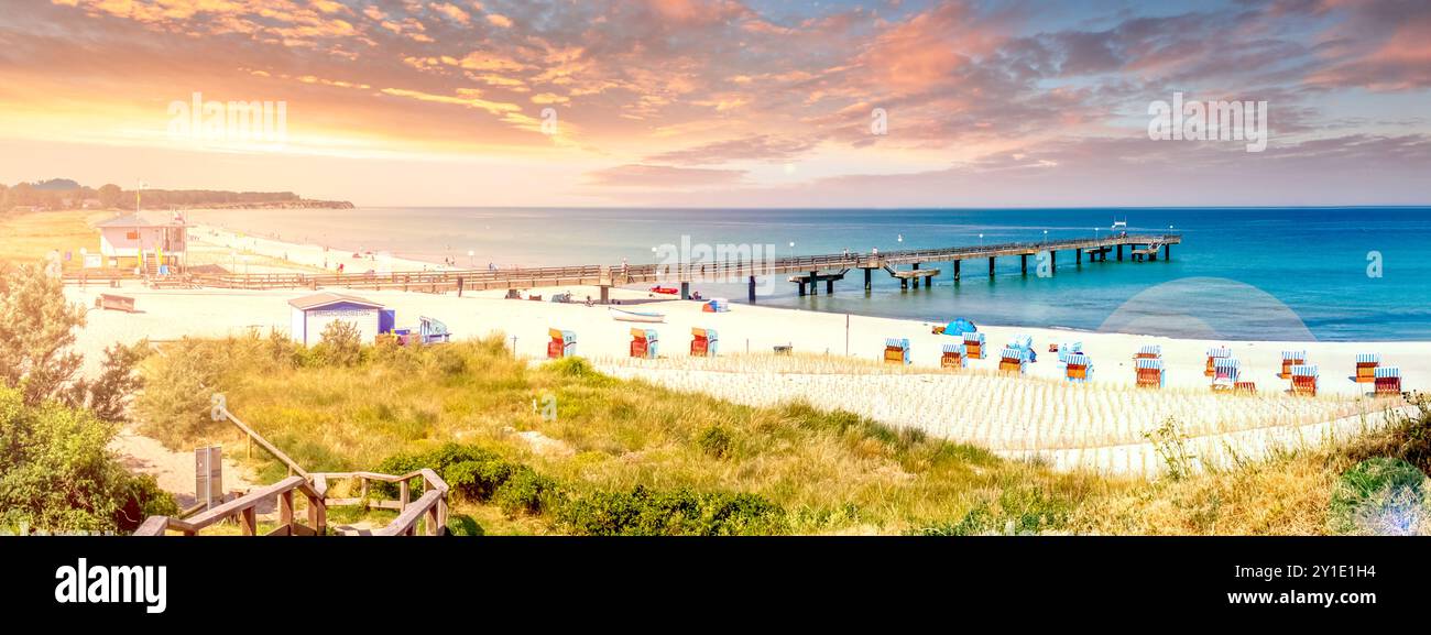 Beach of Rerik, Germany Stock Photo - Alamy