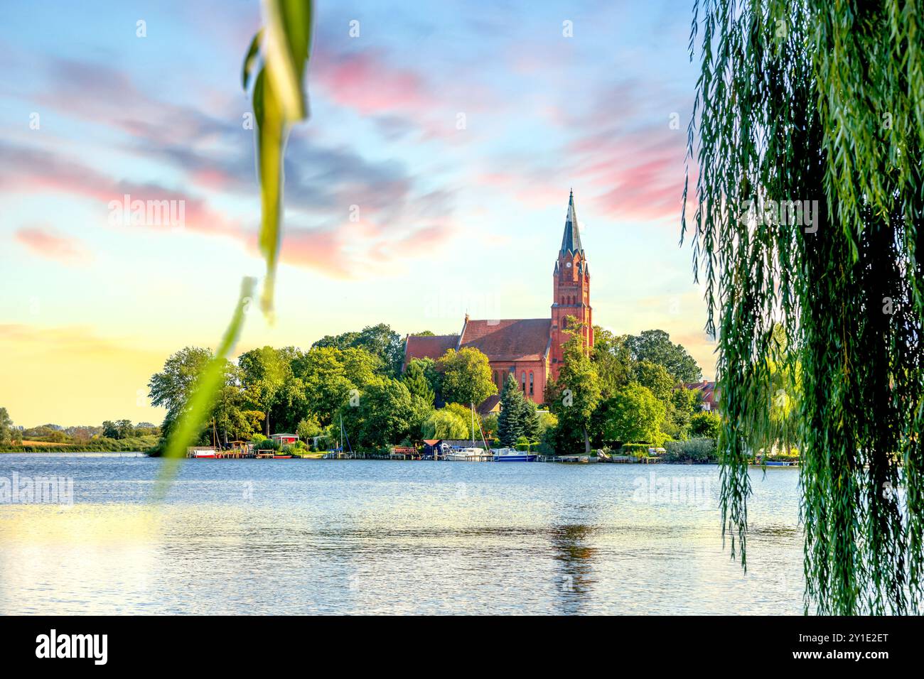 Old city of Röbel, Germany Stock Photo - Alamy