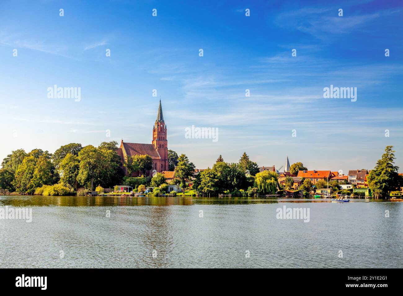 Old city of Röbel, Germany Stock Photo - Alamy