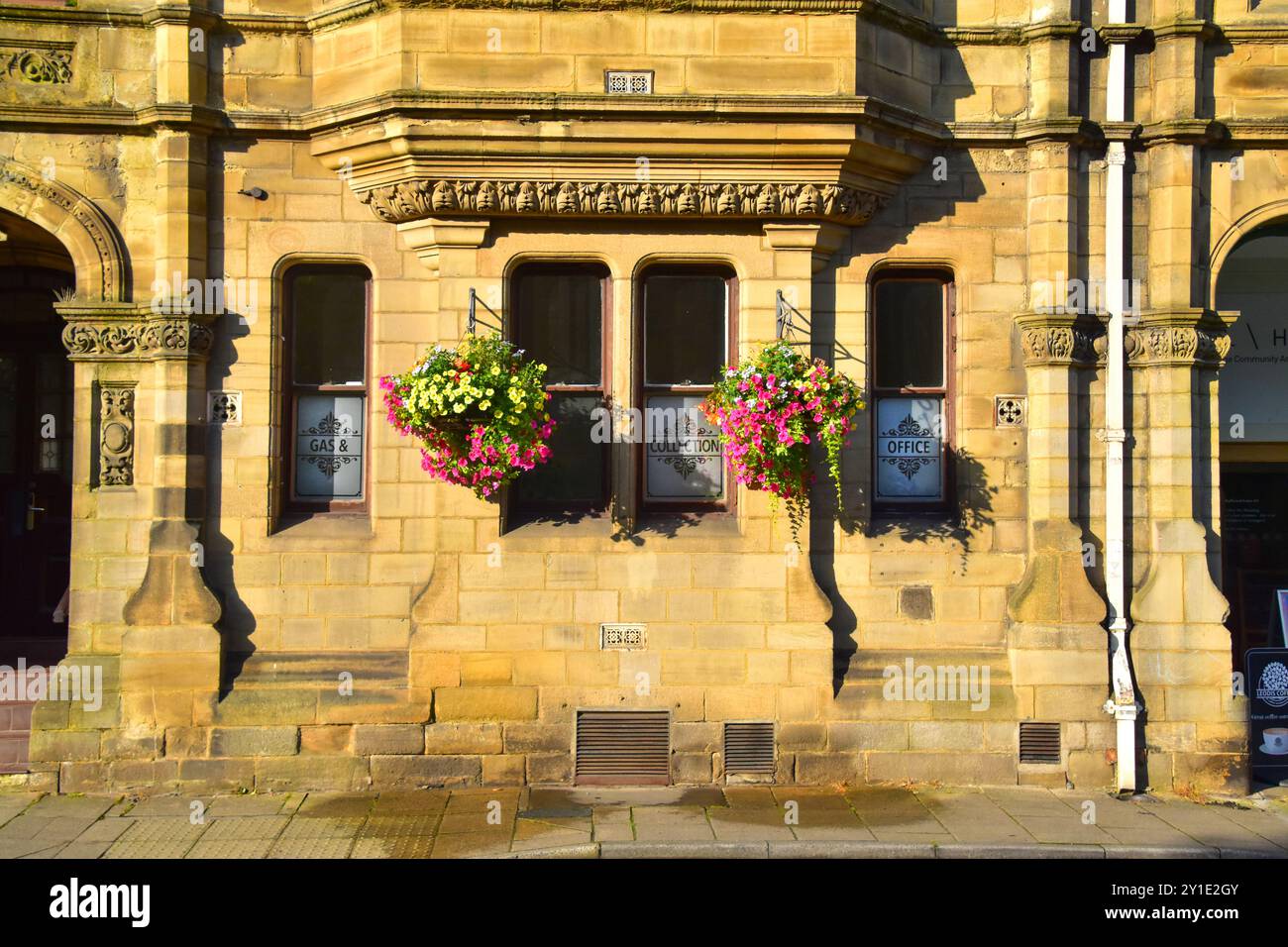 Town Hall, Hebden Bridge Stock Photo - Alamy