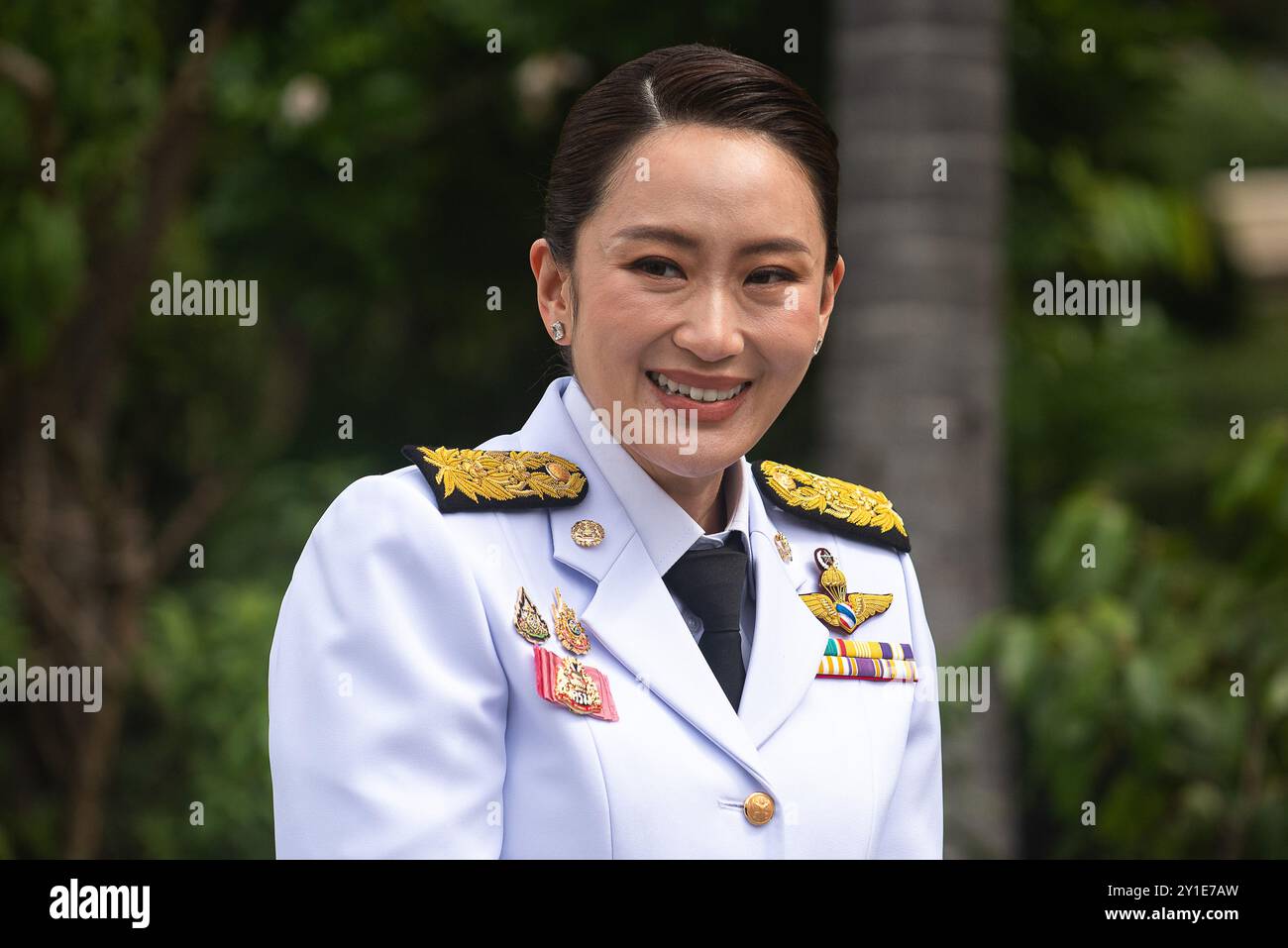 Bangkok, Thailand. 06th Sep, 2024. Thailand Prime Minister Paetongtarn ...