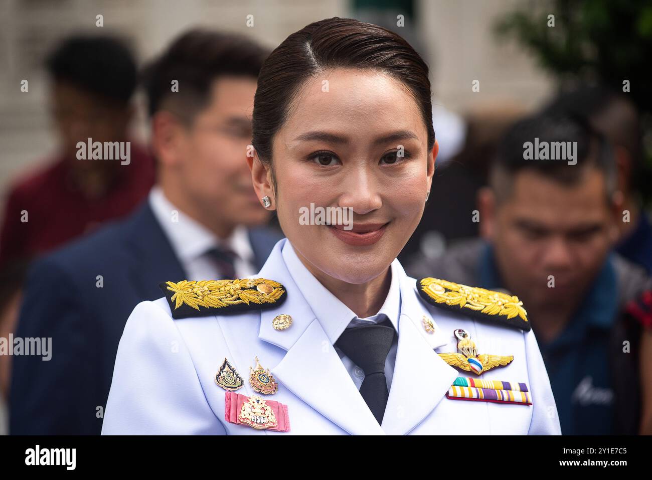 Bangkok, Thailand. 06th Sep, 2024. Thailand Prime Minister Paetongtarn ...