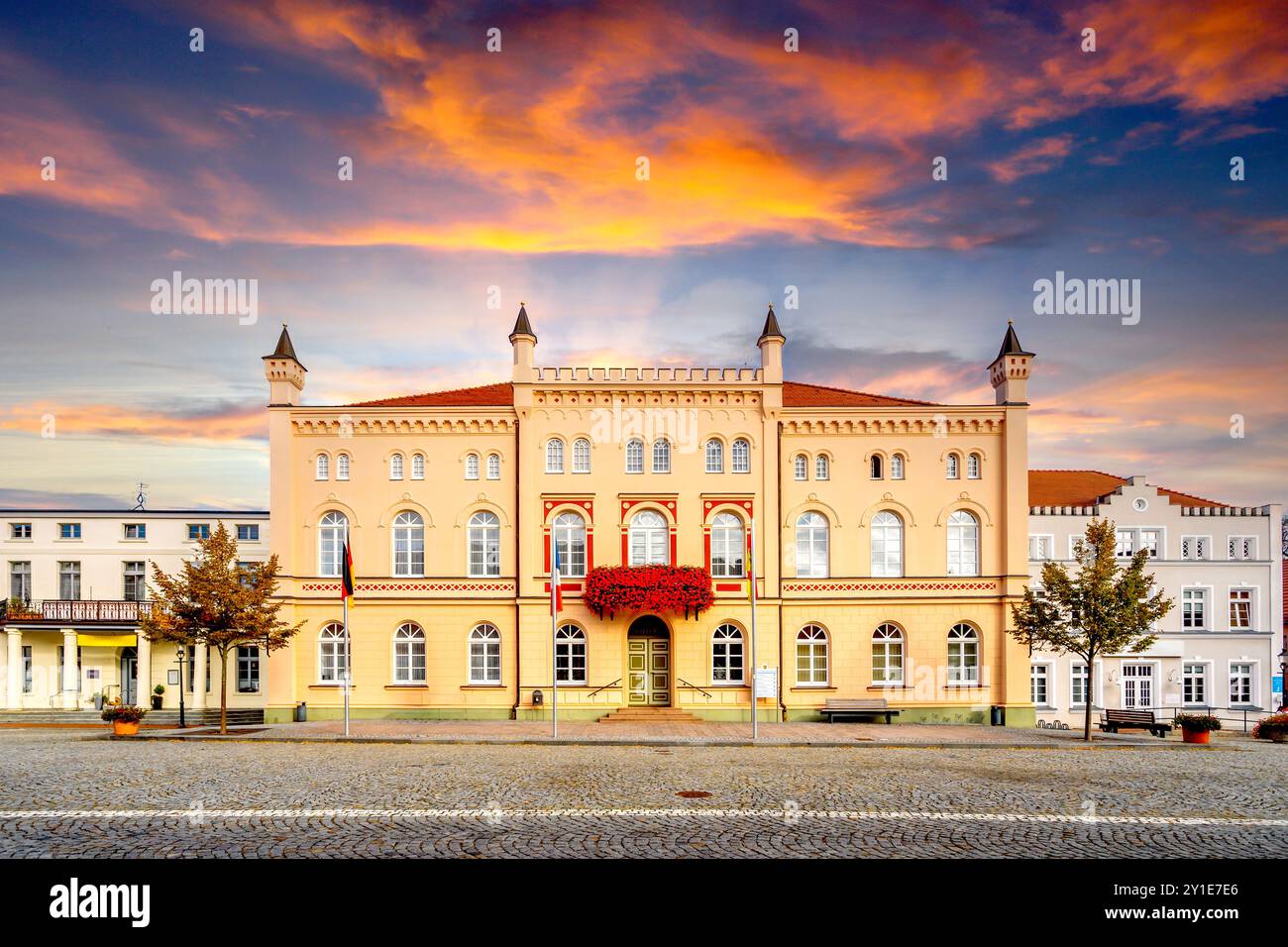 Old city of Sternberg, Germany Stock Photo - Alamy