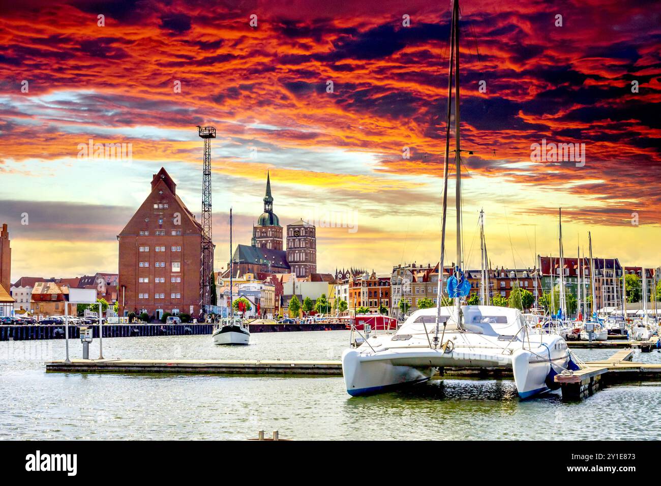Old city of Stralsund, Germany Stock Photo - Alamy