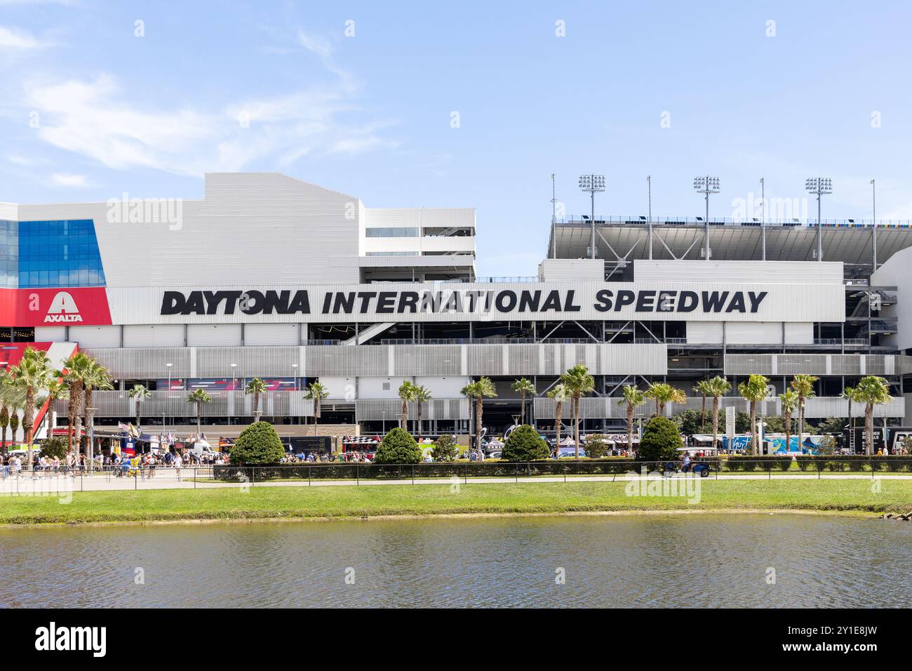 Daytona International Speedway is a race track in Daytona Beach hosting ...