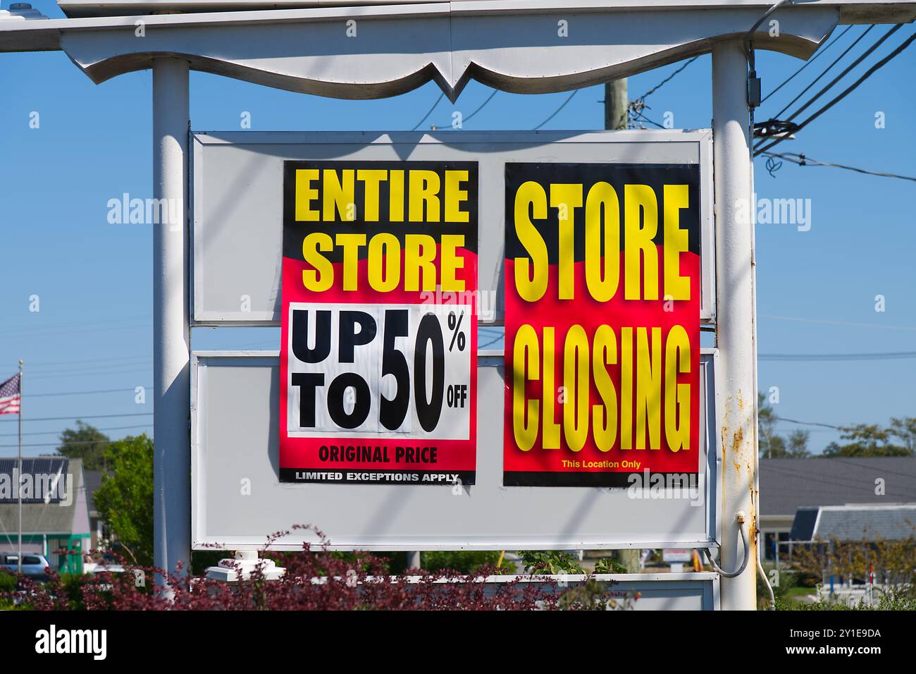 Store Closing, Big Lots department store in Dennis Port, Massachusetts ...