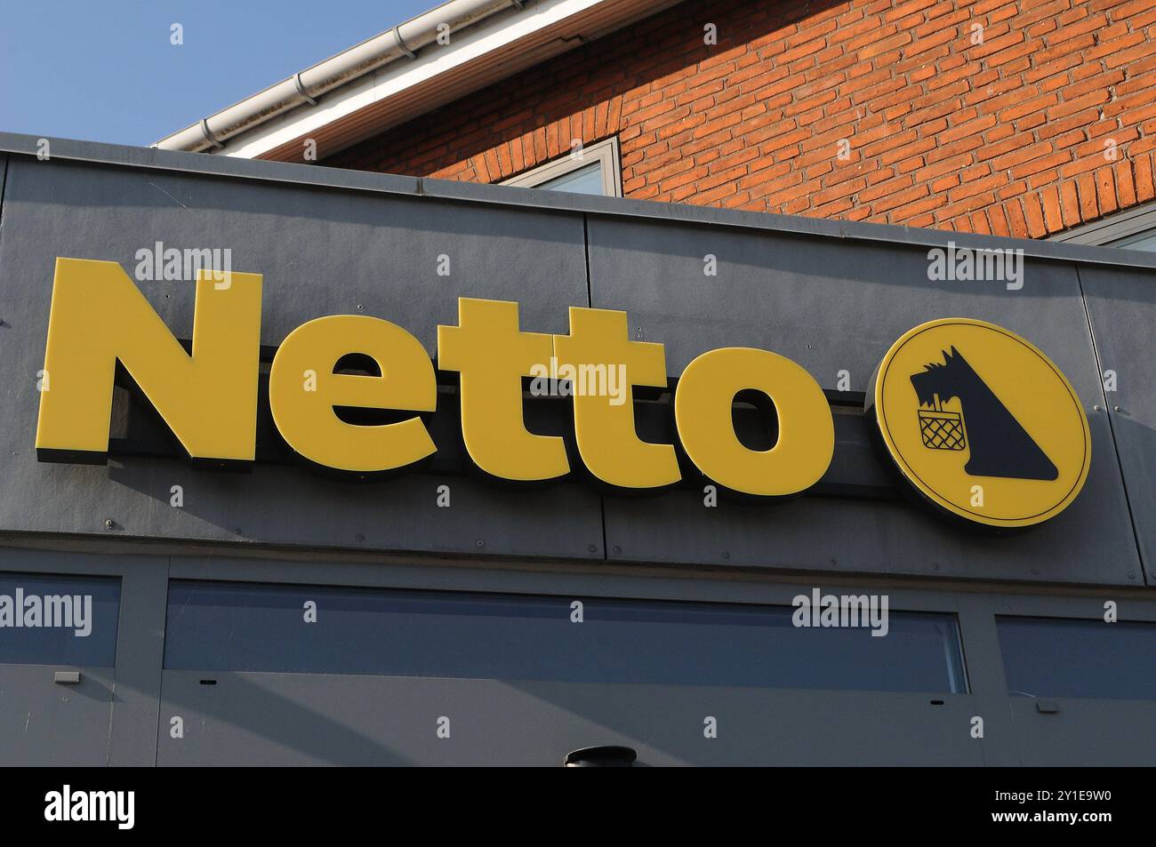 Copenhagen/ Denmark/06 September 2024/ Netto grocery chain store in ...