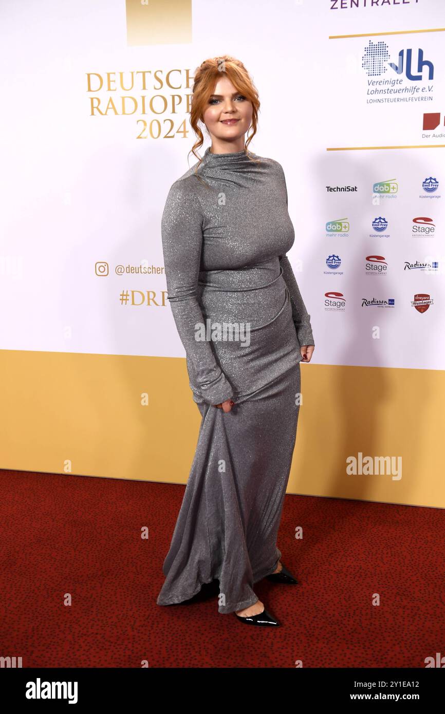 Sophie Passmann bei der Verleihung des Deutschen Radiopreises am 05.09. ...