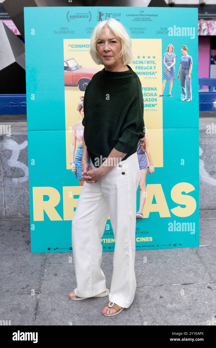 Susi Sanchez attends the 'Reinas' Photocall at Cine Princesa in Madrid ...