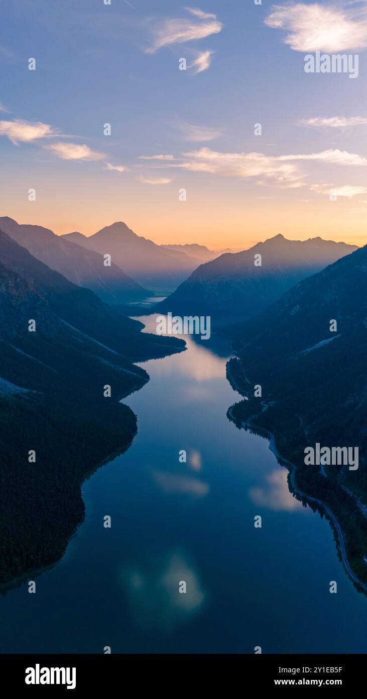 Breathtaking panorama plansee austria hi-res stock photography and ...