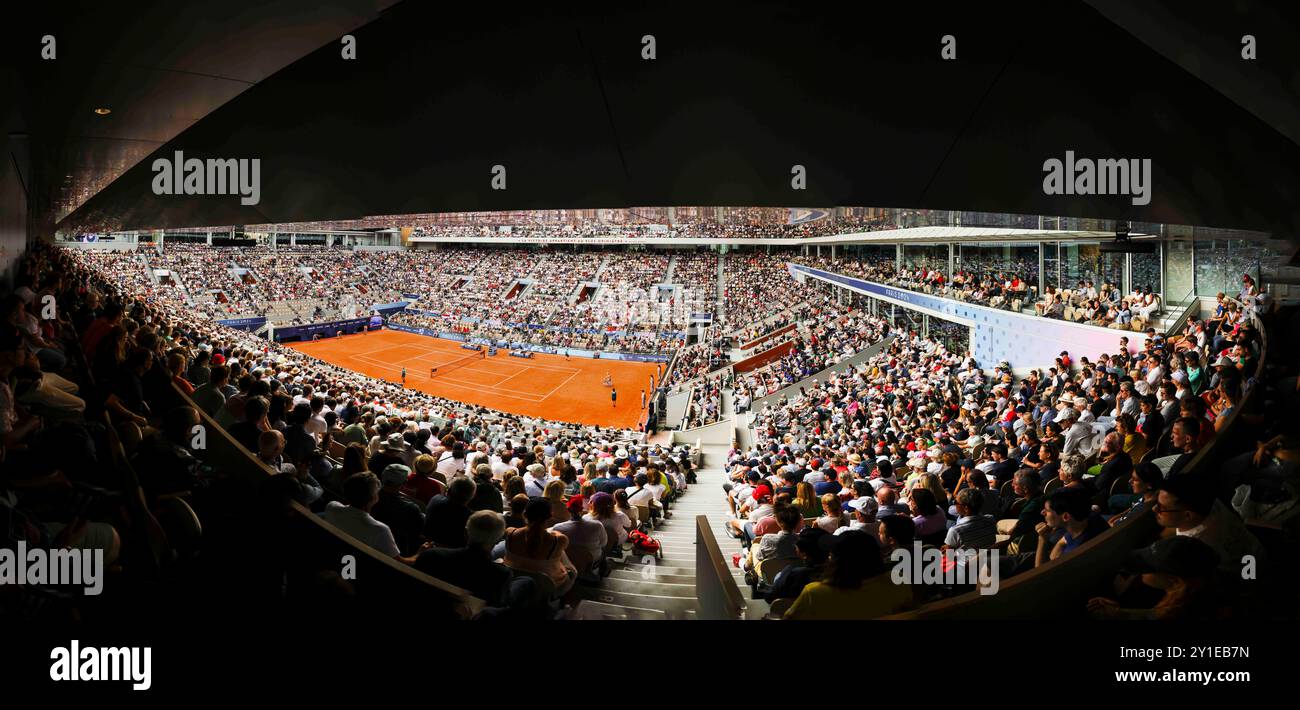 Paris, Sept. 6, 2024, Paralympics wheelchair tennis event. (Photo by ...