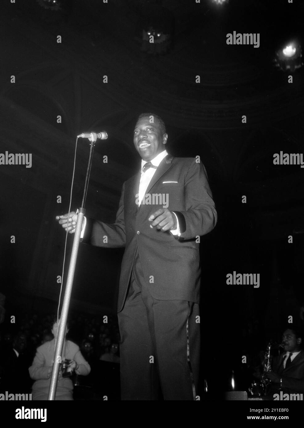 Jazz concert - Joe Williams singing with Count Basie in the concert ...