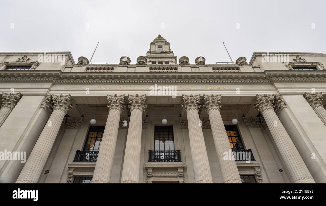 The Westminster Council House, also known as the Marylebone Town Hall ...
