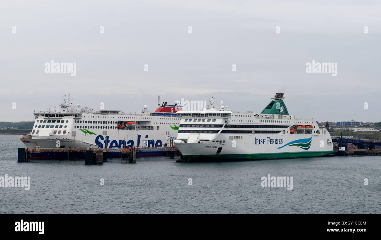 Holyhead, Wales, United Kingdom - July 18, 2024: The James Joyce of ...