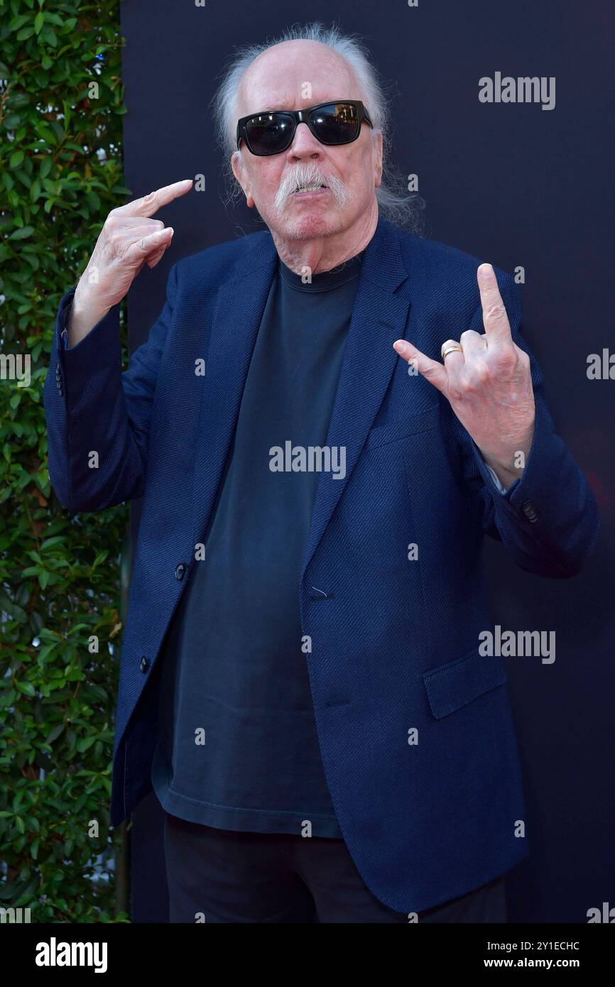 John Carpenter bei der Eröffnung der Halloween Horror Nights in den ...