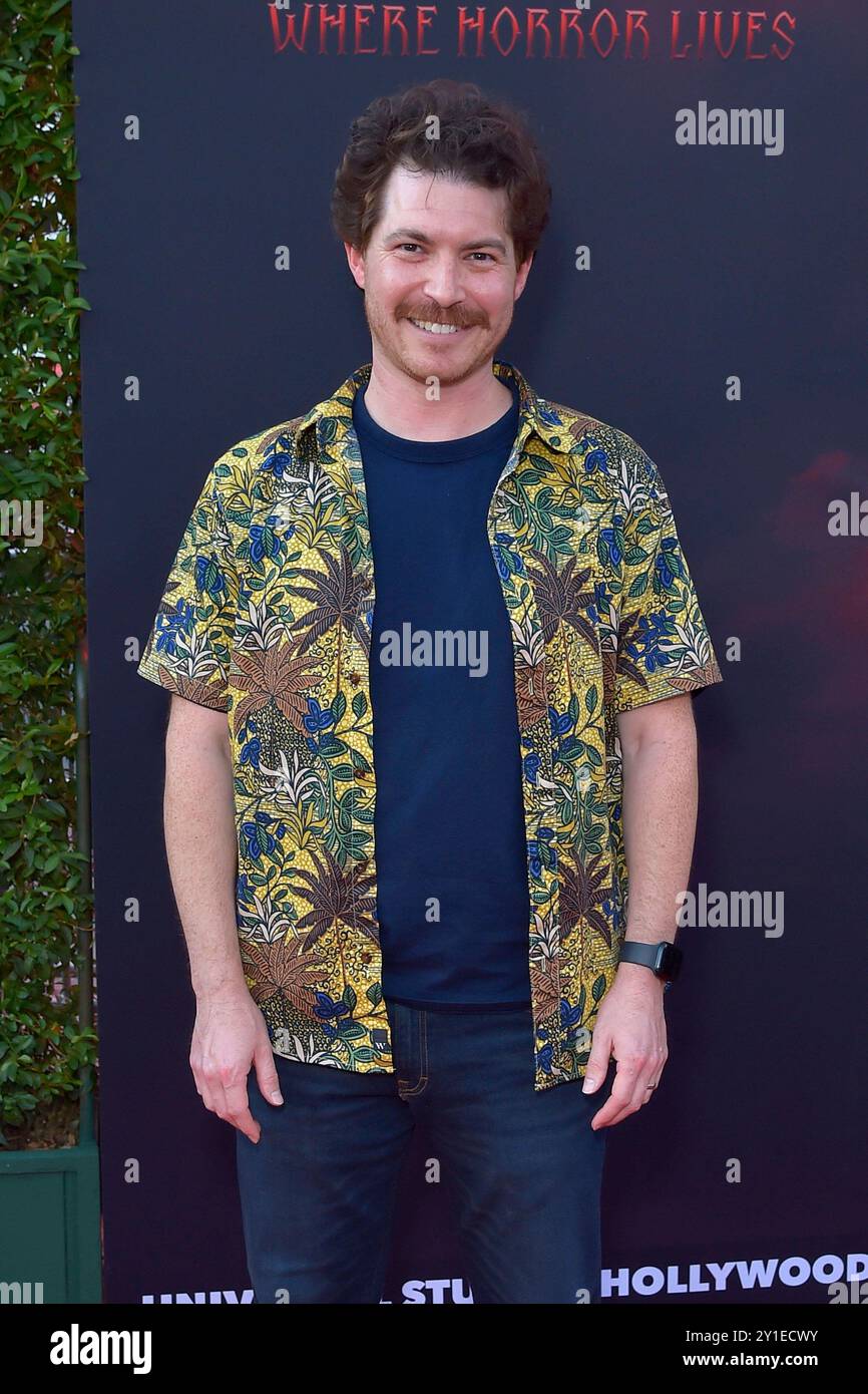 Jacob Chase bei der Eröffnung der Halloween Horror Nights in den Universal Studios Hollywood ...