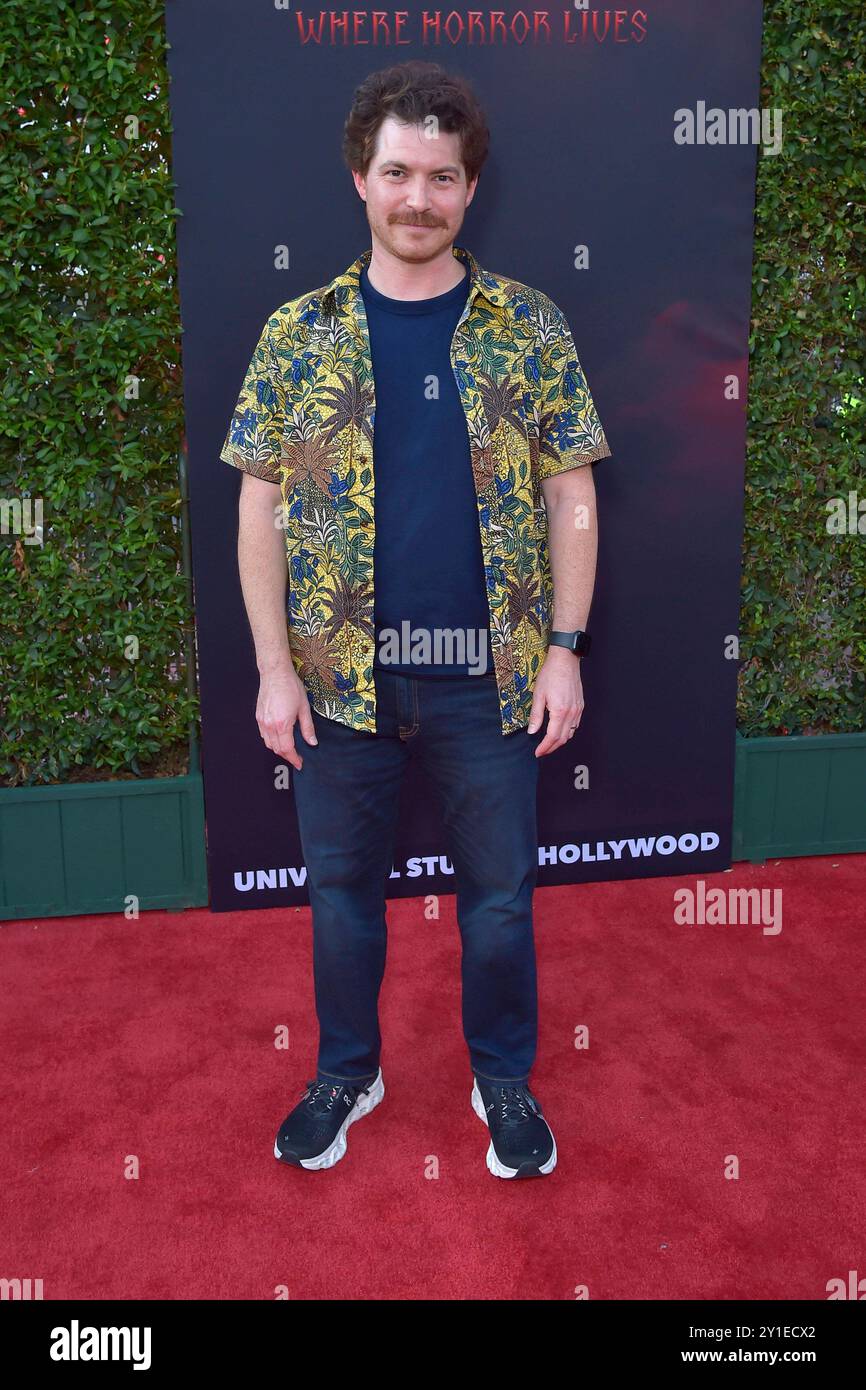 Jacob Chase bei der Eröffnung der Halloween Horror Nights in den ...