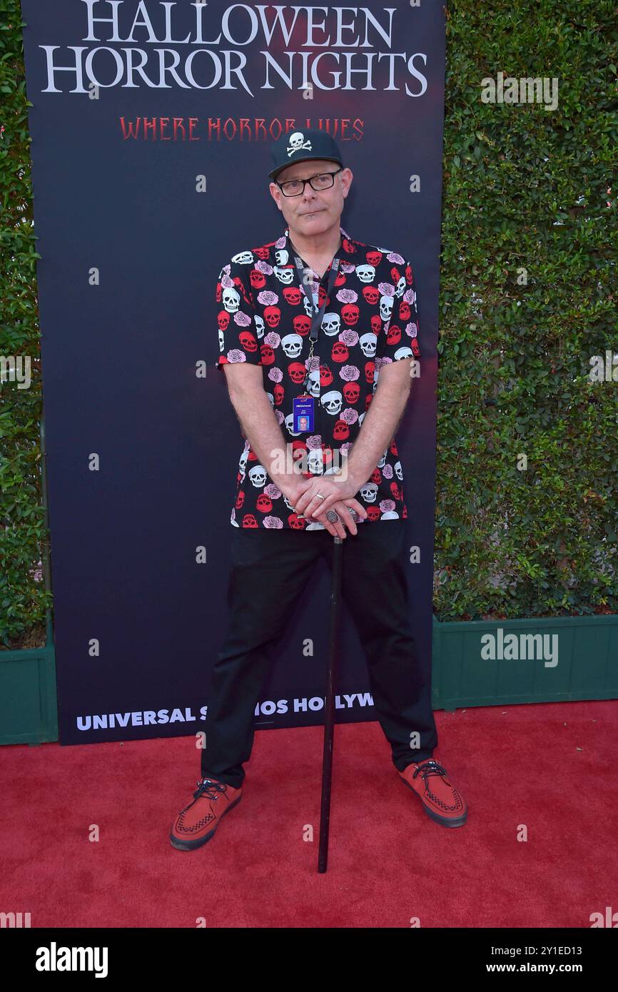 John Murdy bei der Eröffnung der Halloween Horror Nights in den ...