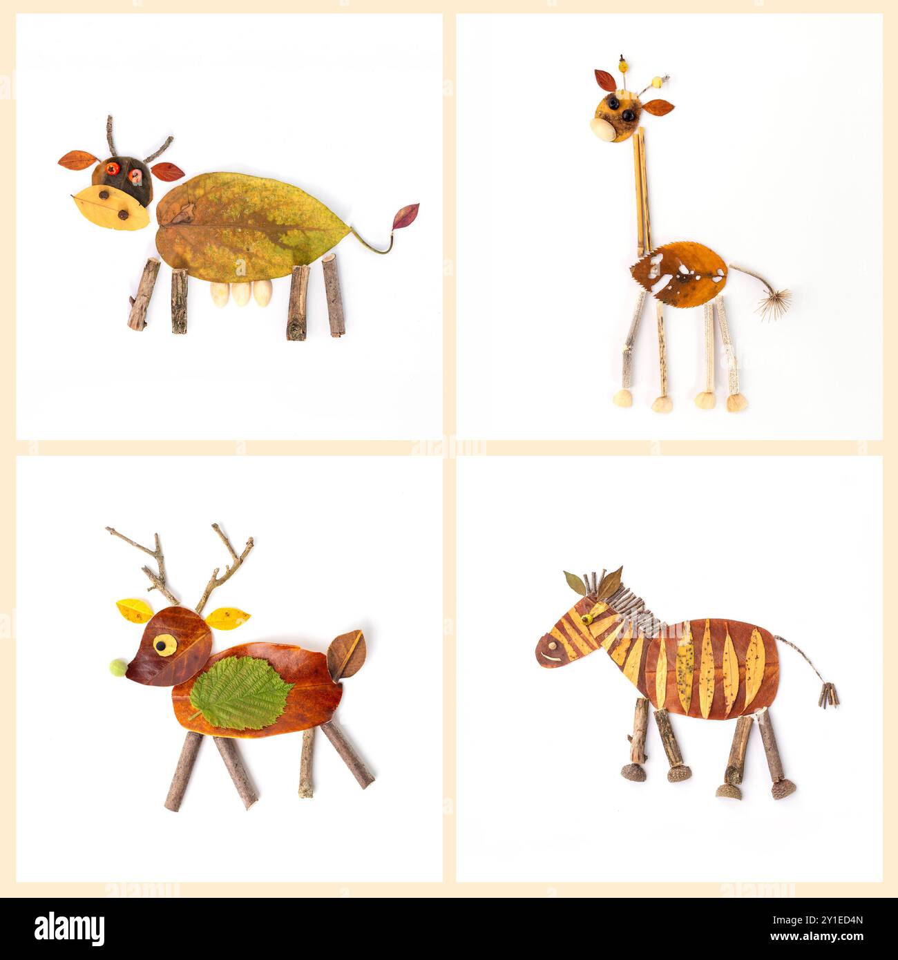 Fall art and craft for children hi-res stock photography and images - Alamy