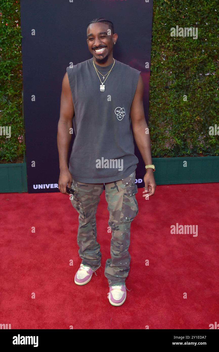 Jordan L. Jones bei der Eröffnung der Halloween Horror Nights in den ...