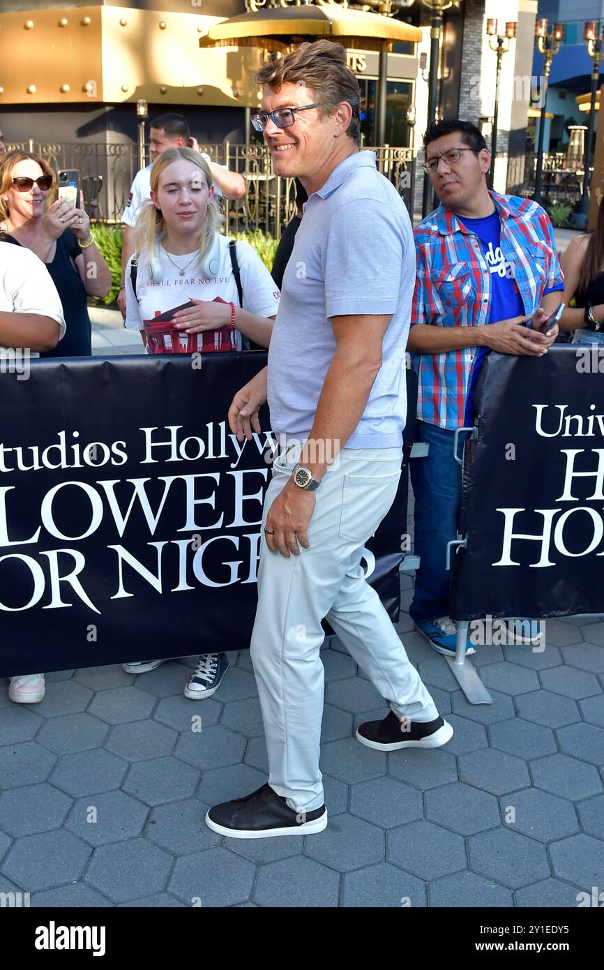 Jason Blum bei der Eröffnung der Halloween Horror Nights in den ...