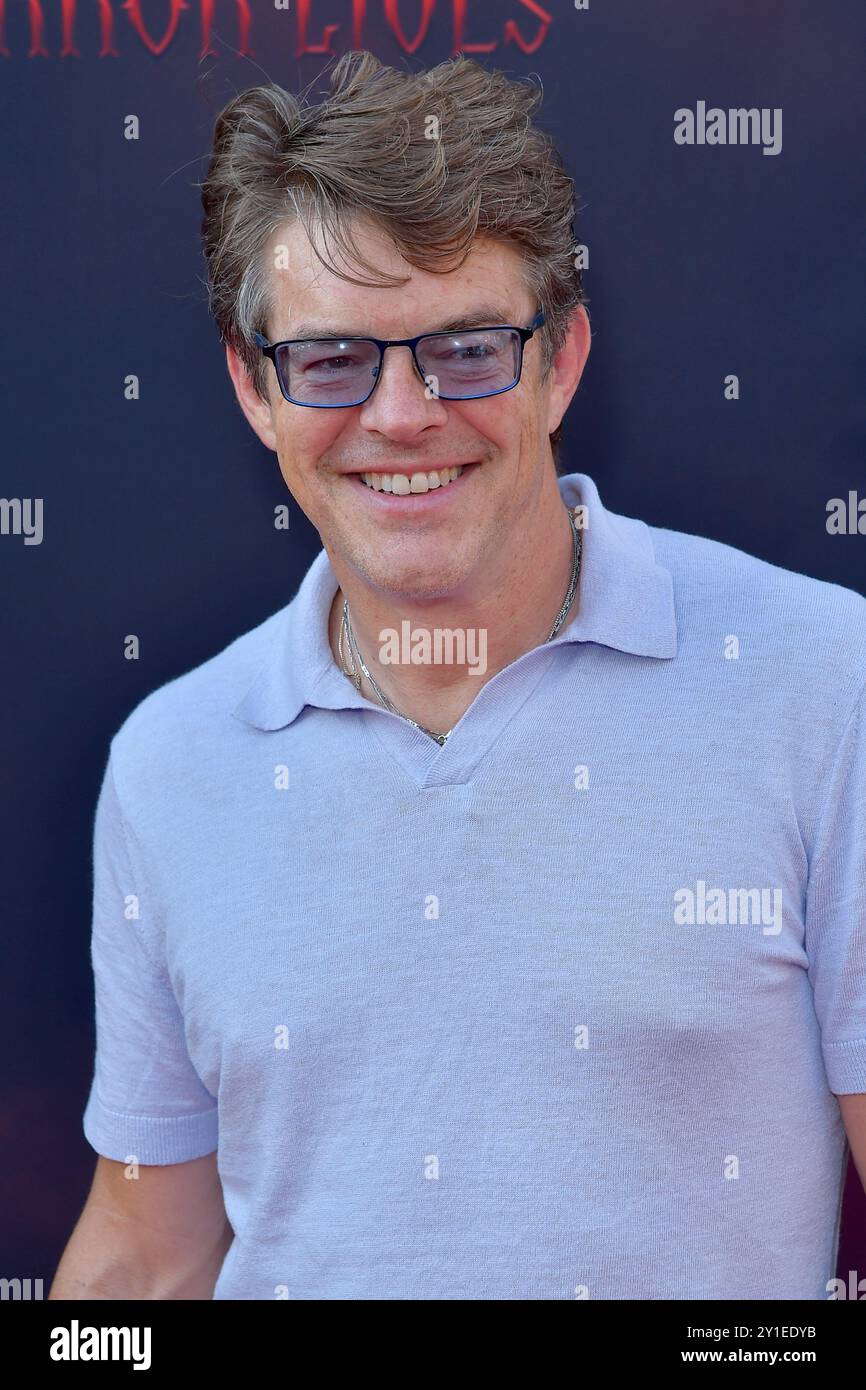 Jason Blum bei der Eröffnung der Halloween Horror Nights in den ...