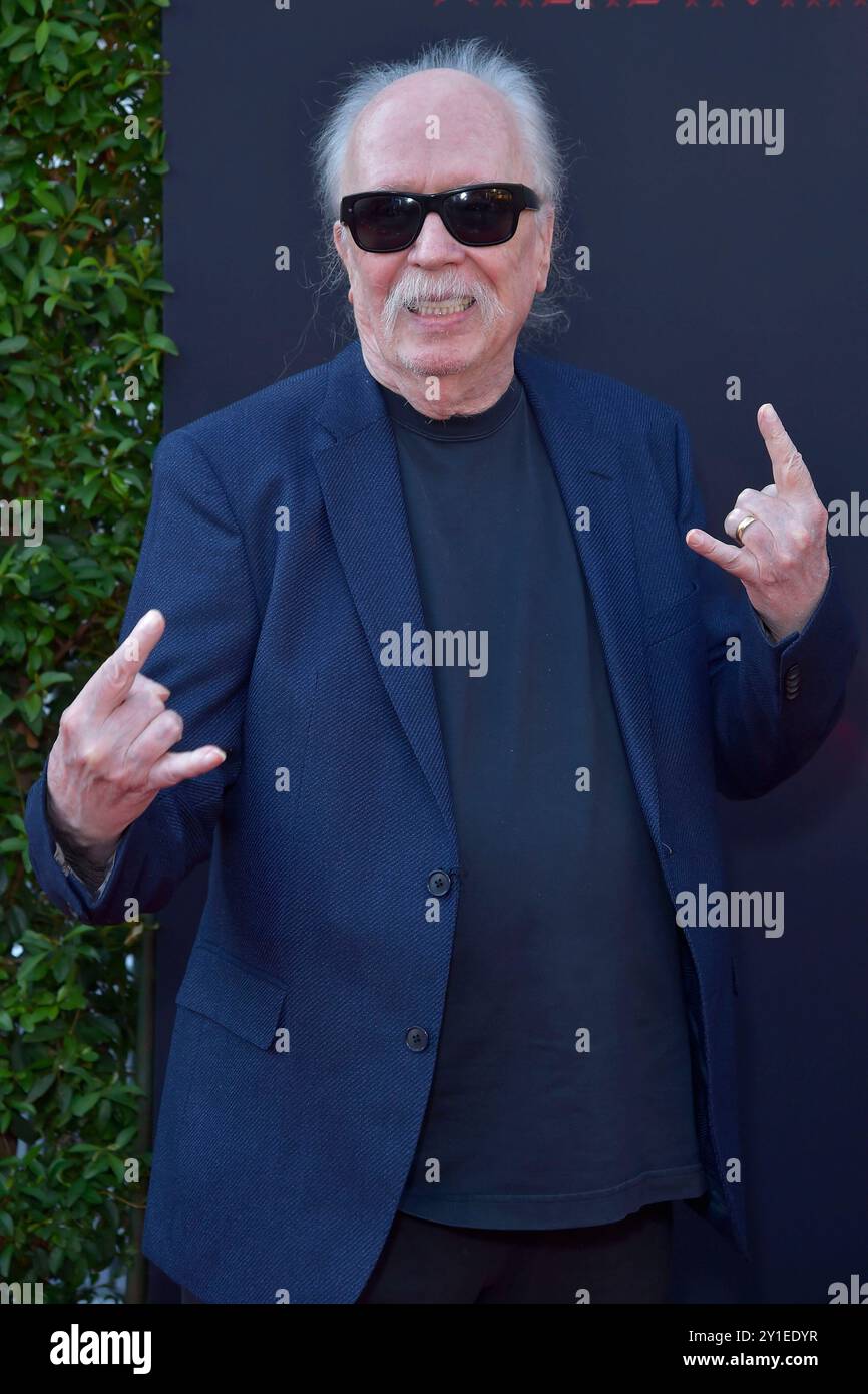 John Carpenter bei der Eröffnung der Halloween Horror Nights in den ...