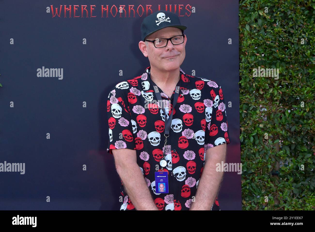 John Murdy bei der Eröffnung der Halloween Horror Nights in den ...