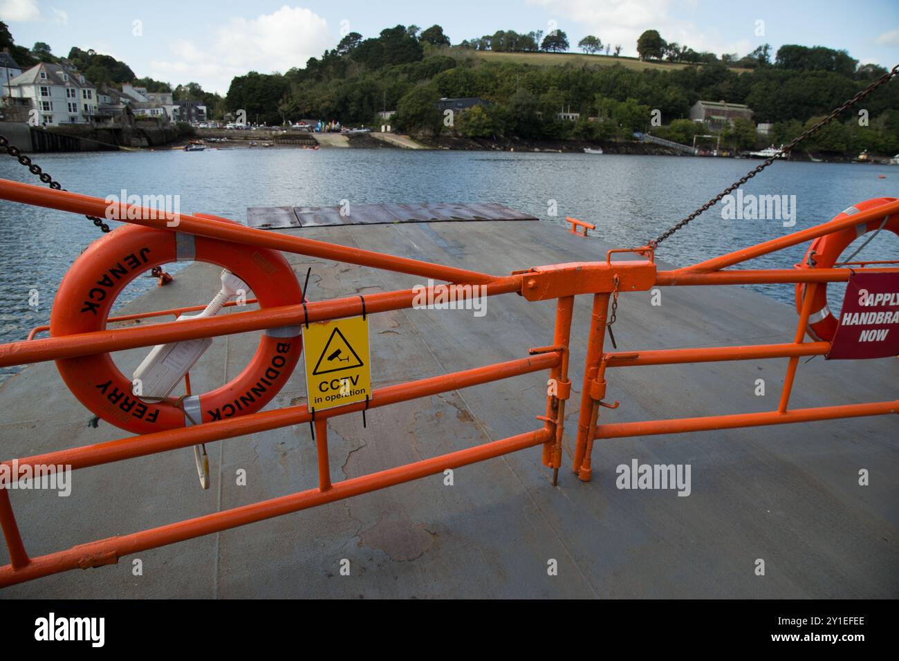 Fowey Harbour Ferry Stock Photo - Alamy