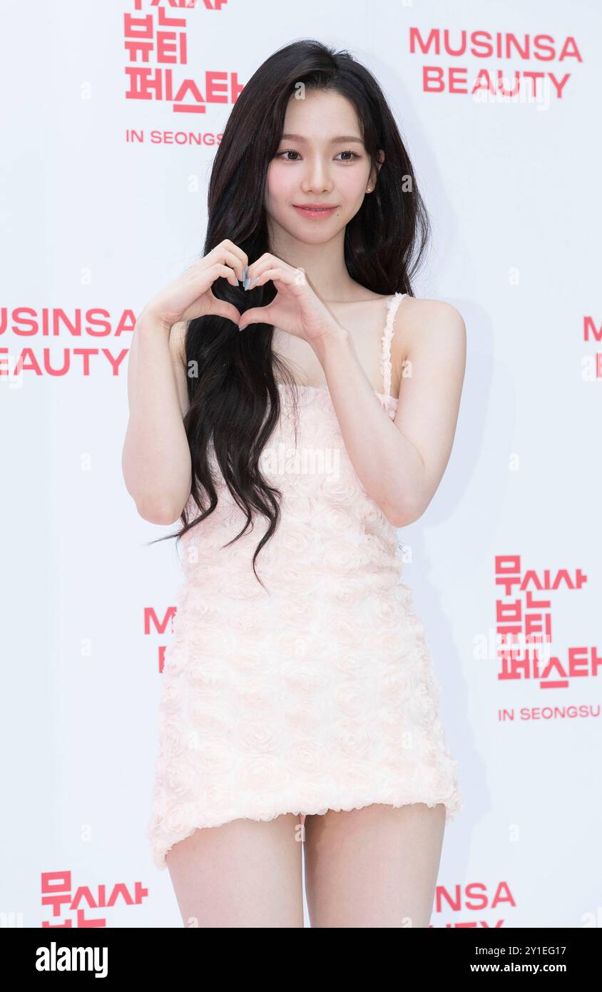 Seoul, South Korea. 6th Sep, 2024. South Korean singer Karina, member ...