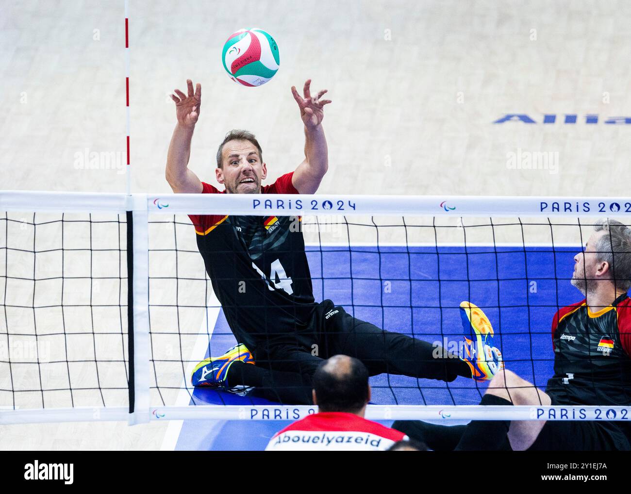 PARIS, FRANCE - SEPTEMBER 06: Torben Schiewe of germany reacts during ...