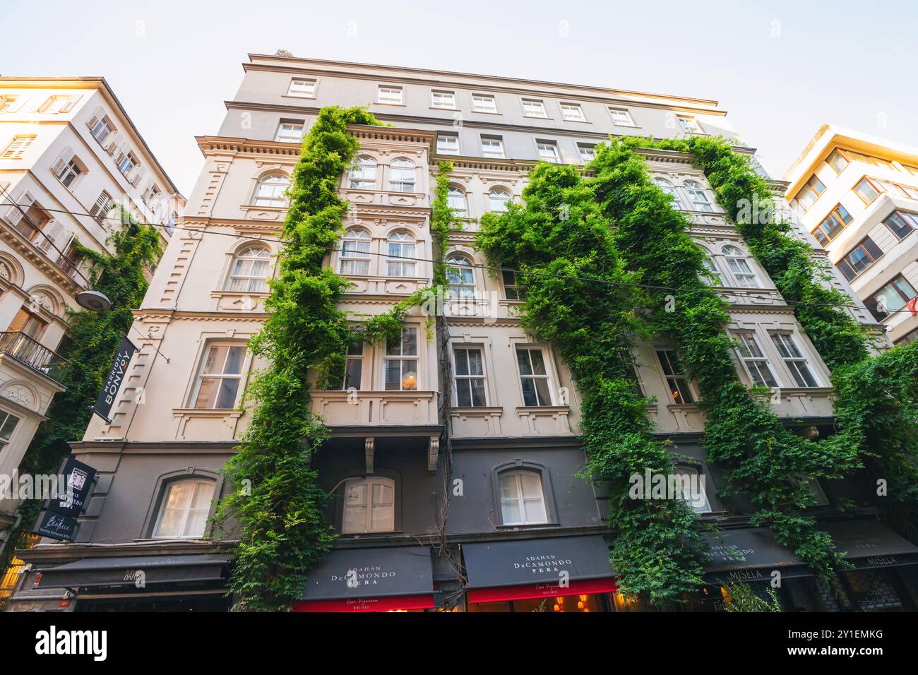 09 July 2024, Istanbul, Turkey: A stunning old building in Istanbul's ...