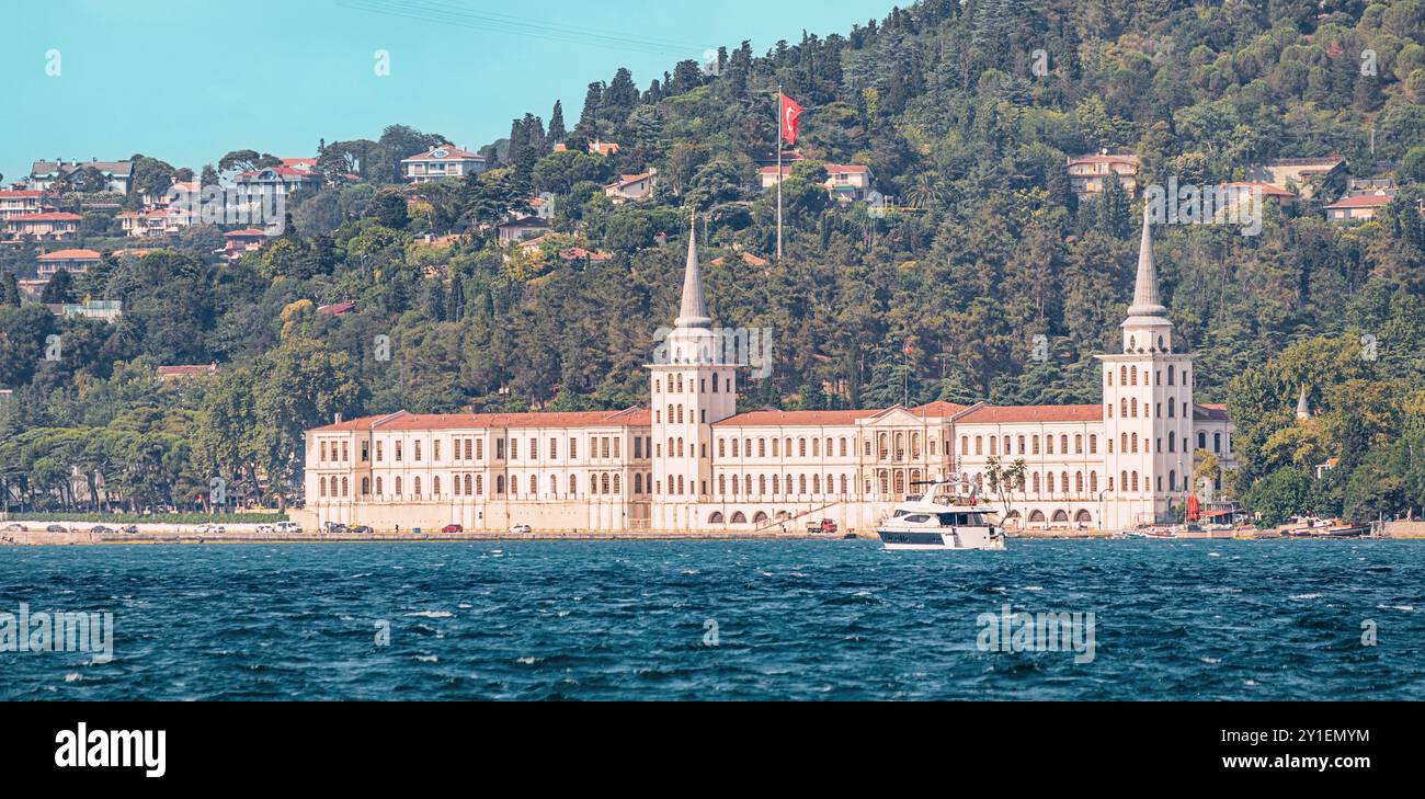 10 July 2024, Istanbul, Turkiye: majestic neoclassical architecture of ...