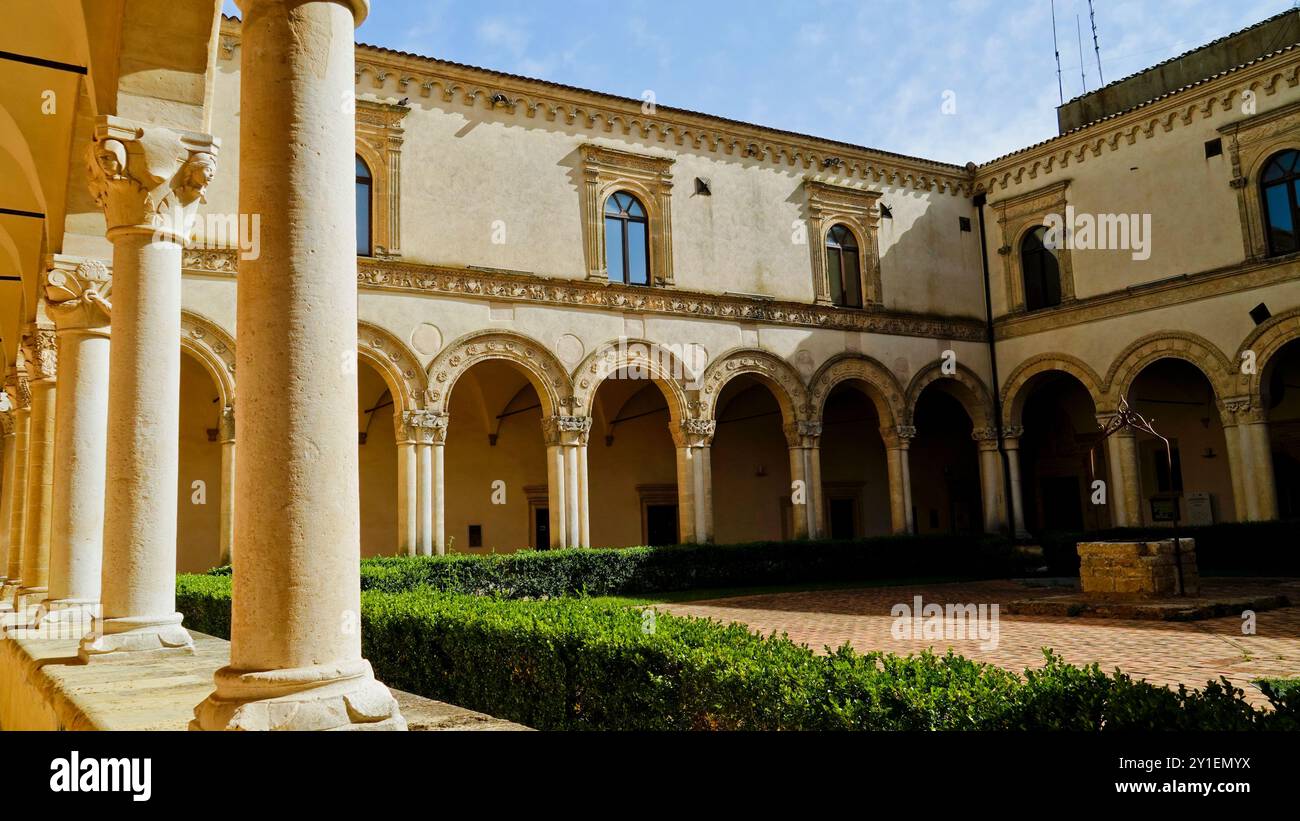 Benedictine Abbey of San Michele Arcangelo,Montescaglioso,Matera ...