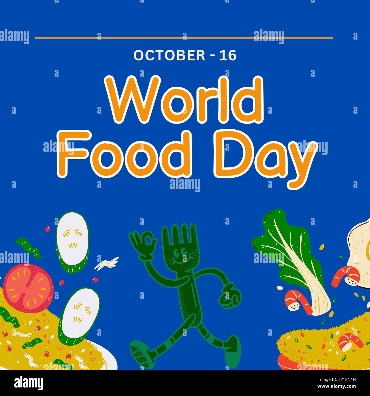 World Food Day. The concept of the importance of food safety ...