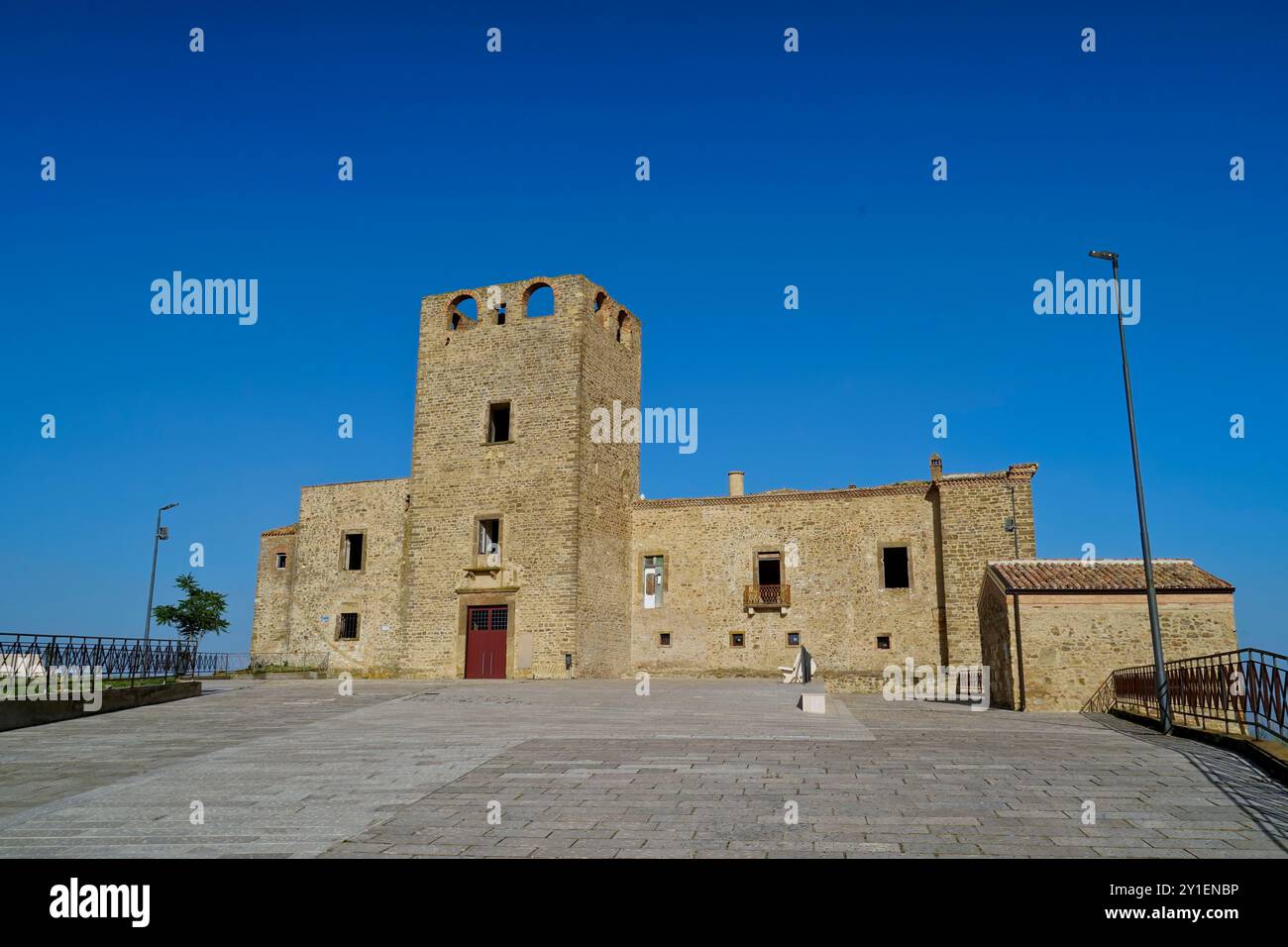 Grottole, the Diruta church, the Sichinulfo castle and the ancient ...