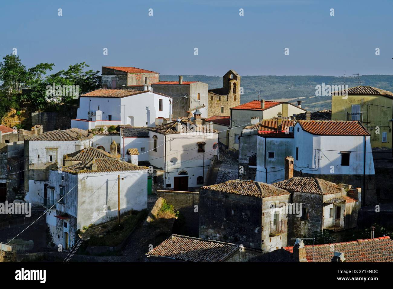 Grottole, the Diruta church, the Sichinulfo castle and the ancient ...