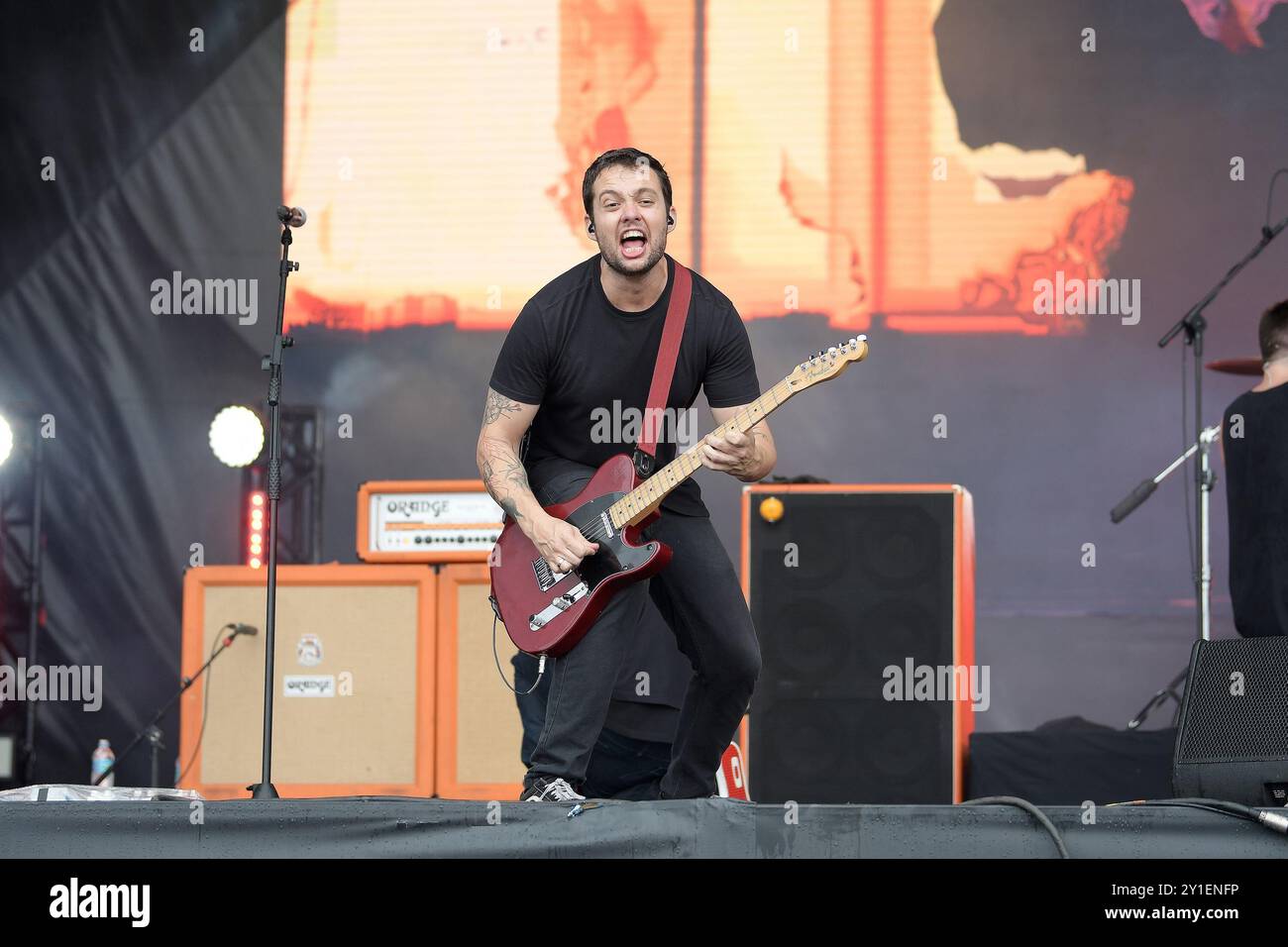 Rio de Janeiro, Brazil, September 28, 2019. Rock band Ego Kill Talent ...