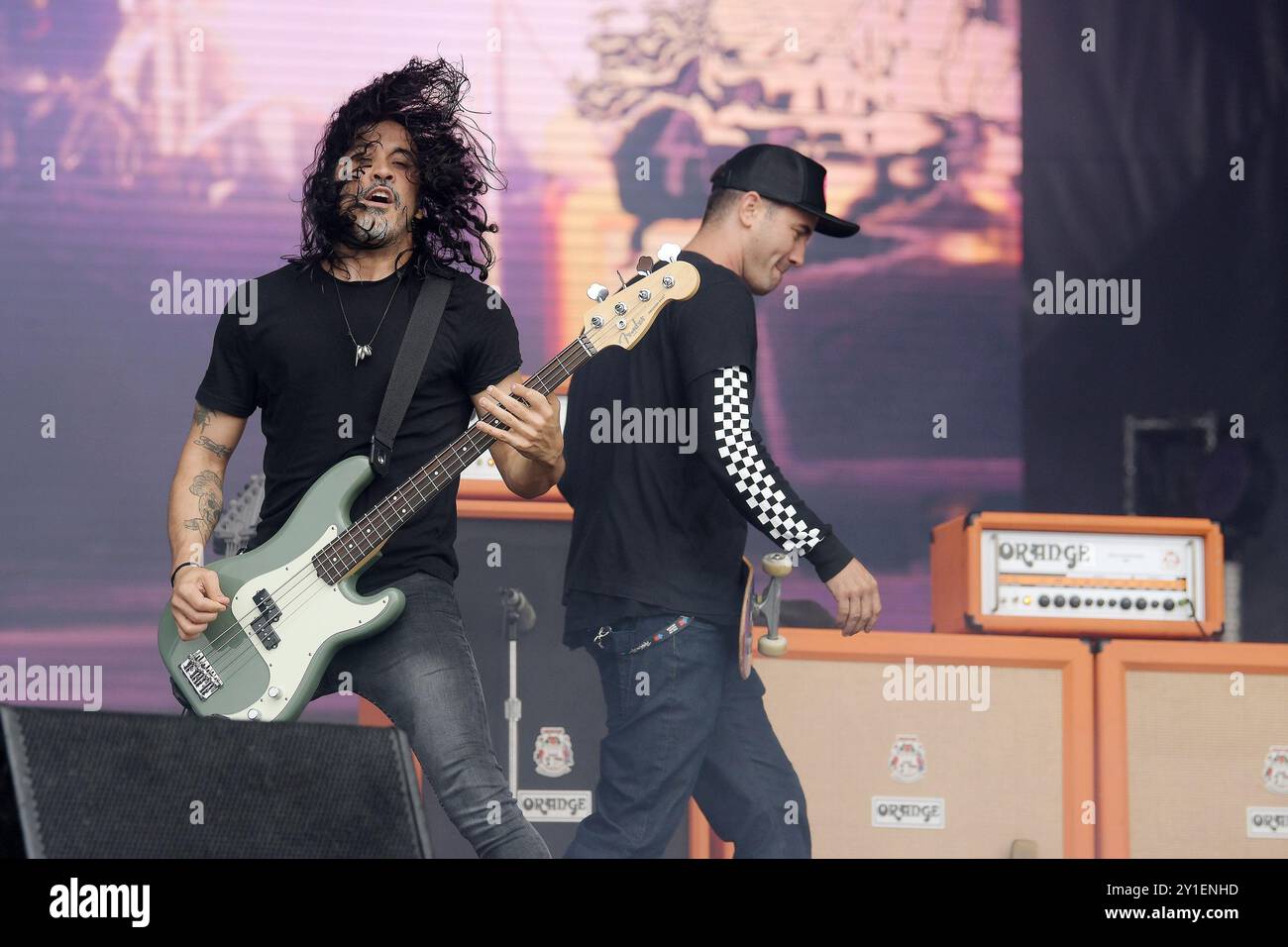 Rio de Janeiro, Brazil, September 28, 2019. Rock band Ego Kill Talent ...