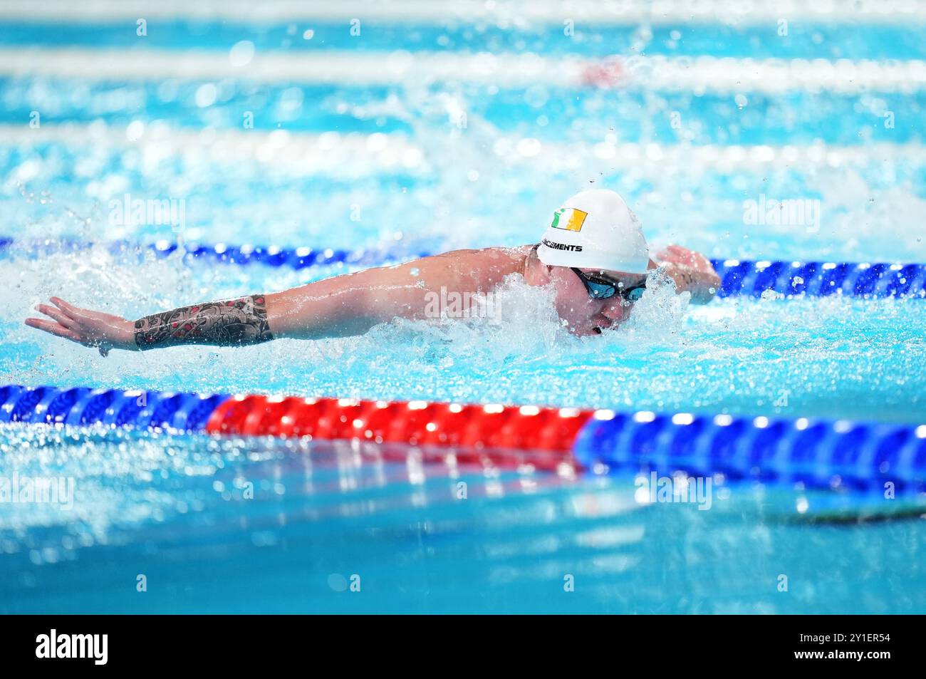 Ireland's Barry McClements during the Men's 100m Butterfly - S9 Final ...