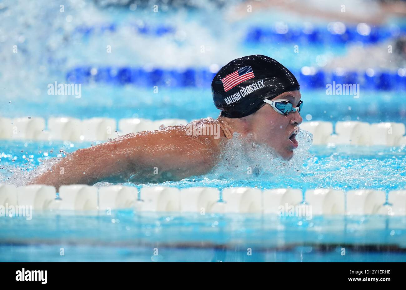USA's Christie Raleigh Crossley on the way to winning gold in the Women ...
