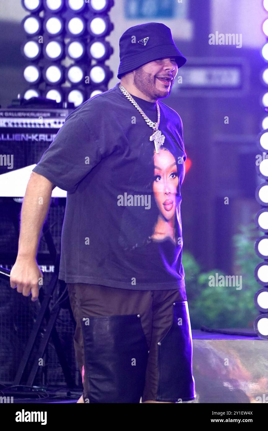 Ny. 06th Sep, 2024. Fat Joe on stage for NBC Today Show Concert Series ...