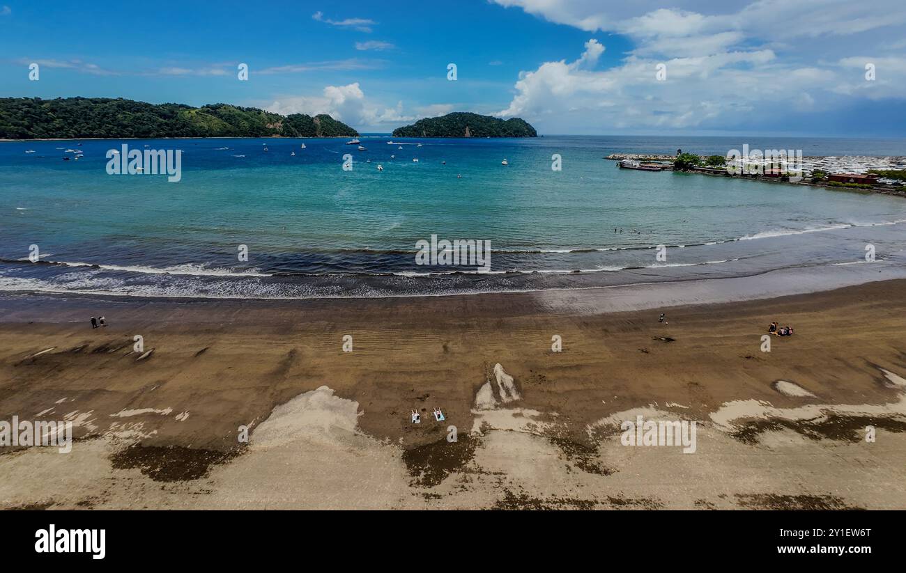 Beautiful aerial view of the Mariana in Herradura Beach "Mariana Los ...