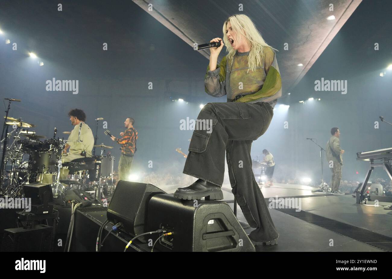 Colin Brittain, Emily Armstrong, Phoenix, Alex Feder (filling in for ...