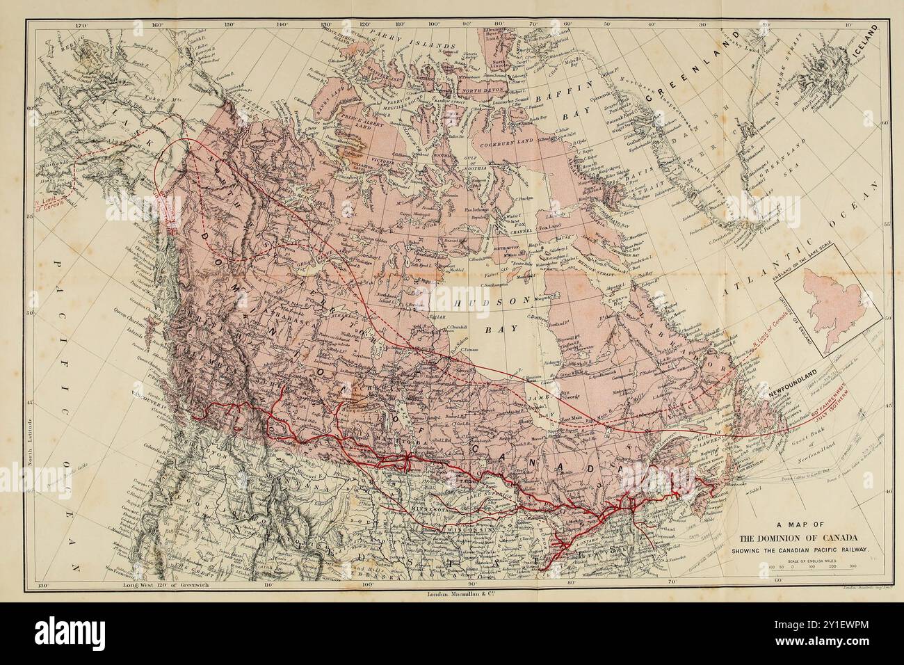 Trans canada railway hi-res stock photography and images - Alamy