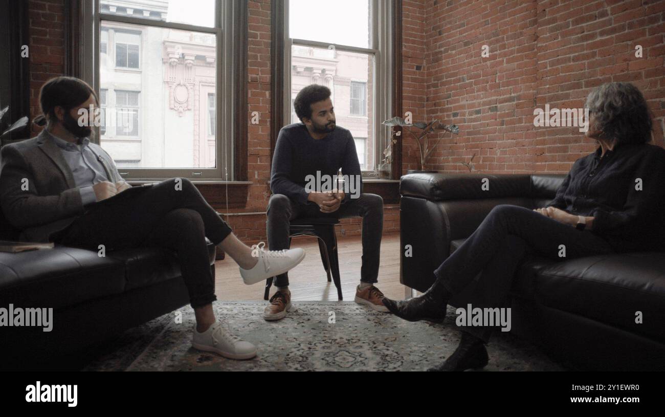 Am I Racist Matt Walsh Left Robin Diangelo Right 2024 © Dailywire Courtesy Everett