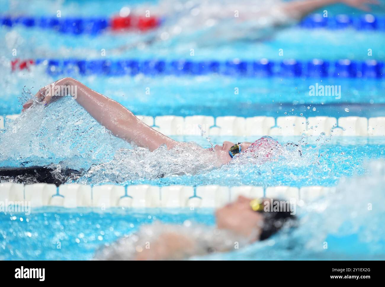 Great Britain's Poppy Maskill on her way to winning the Women's 100m ...